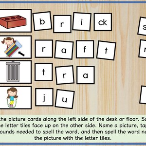 Spell-a Word Glued Sounds/digraphs/blends Word Building/spelling ...