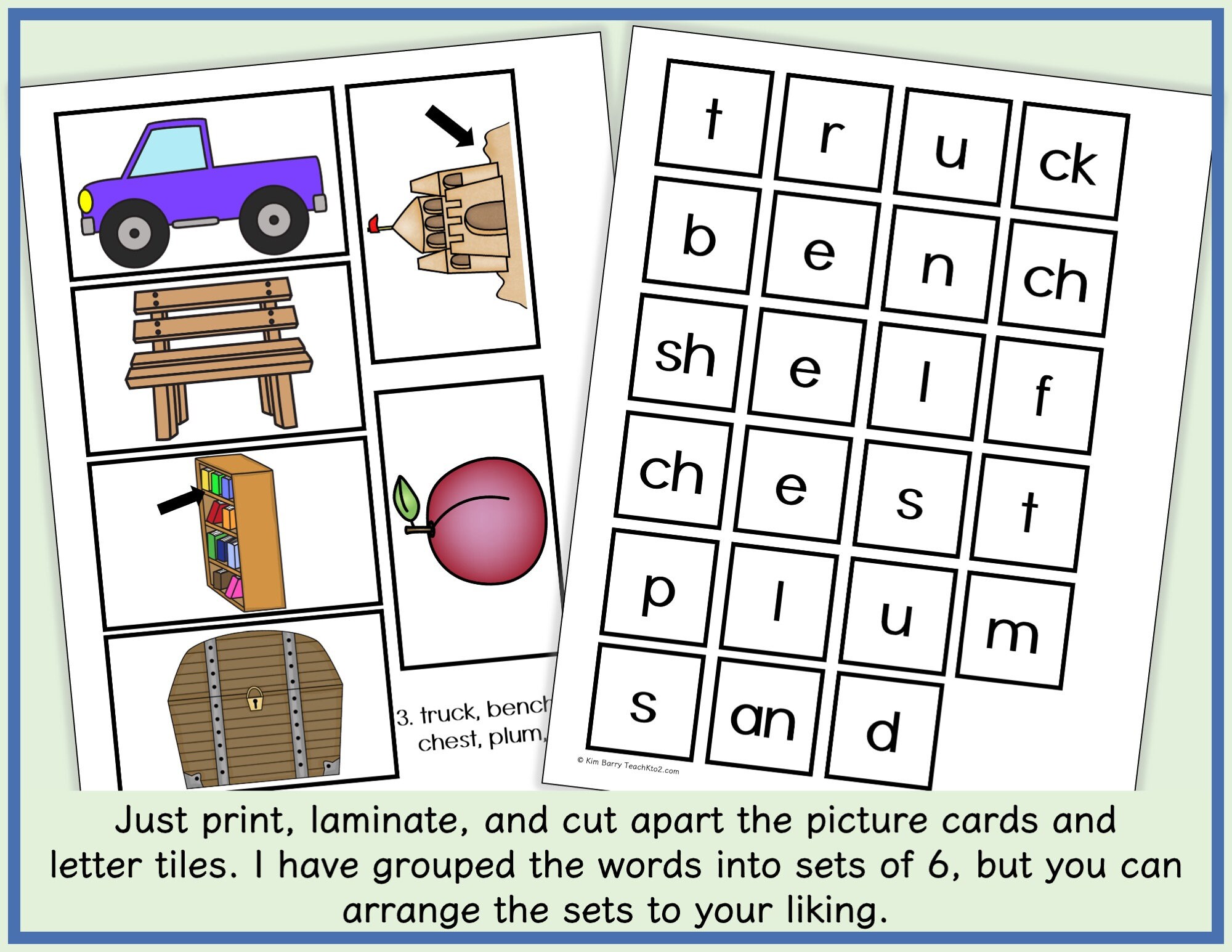 Spell-a Word Glued Sounds/digraphs/blends Word Building/spelling ...
