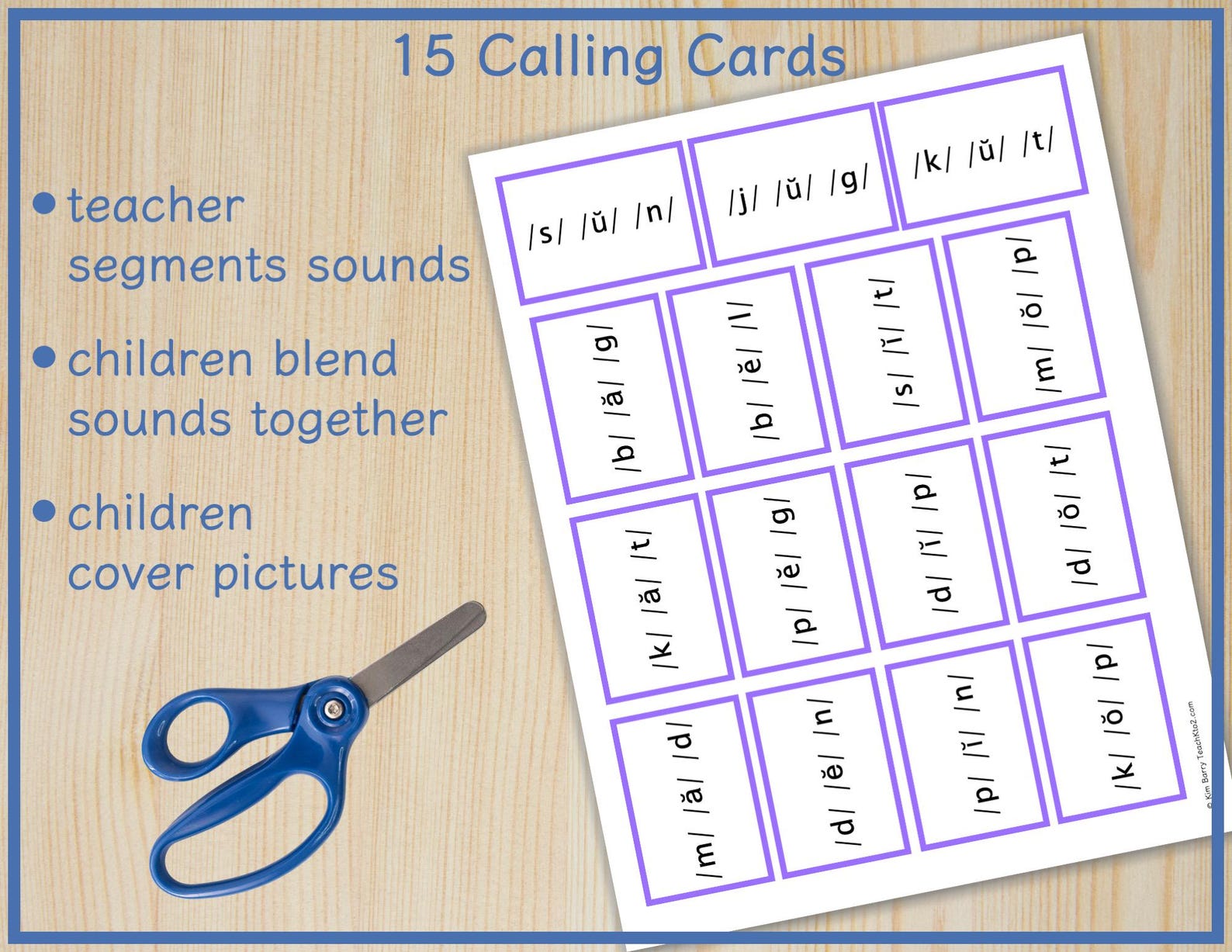 Blending BINGO Phonemic Awareness Halloween Themed Game for ...