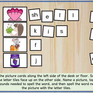 Spell-a Word Bonus Letters & Glued Sounds Word Building/spelling ...