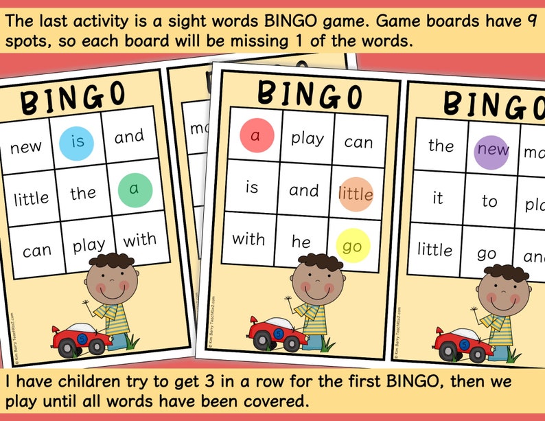 Sight Words Story/decodable Reader/easy Reading for Kindergarten and ...