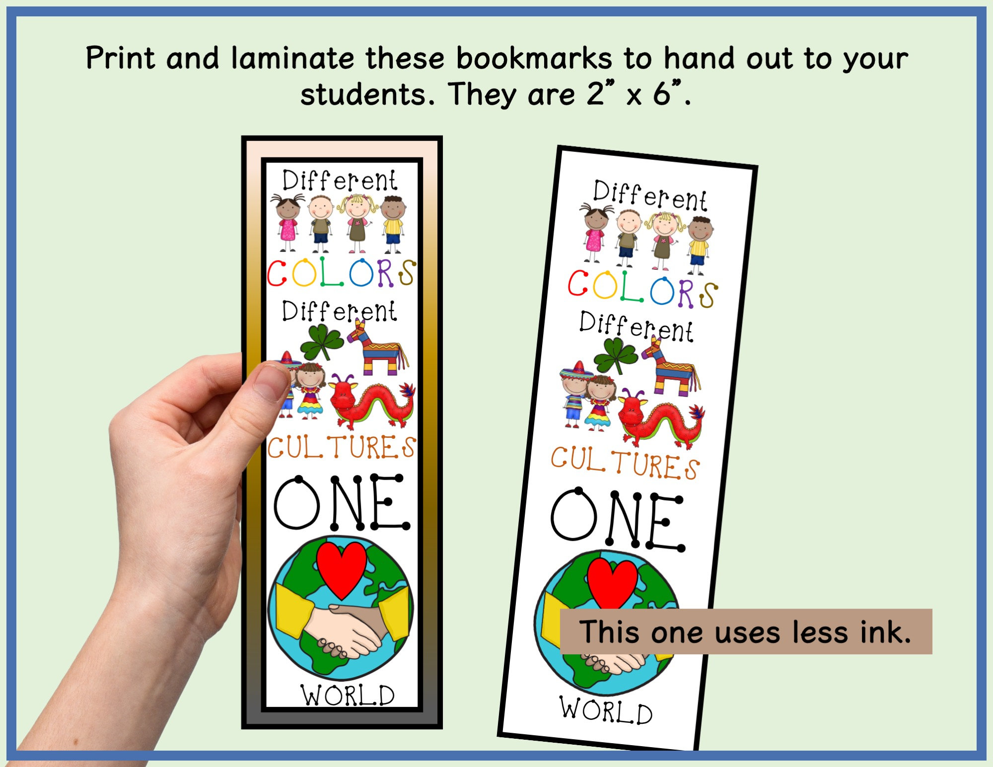 Diversity Bookmarks and Coloring Page/digital Download/bookmarks for ...