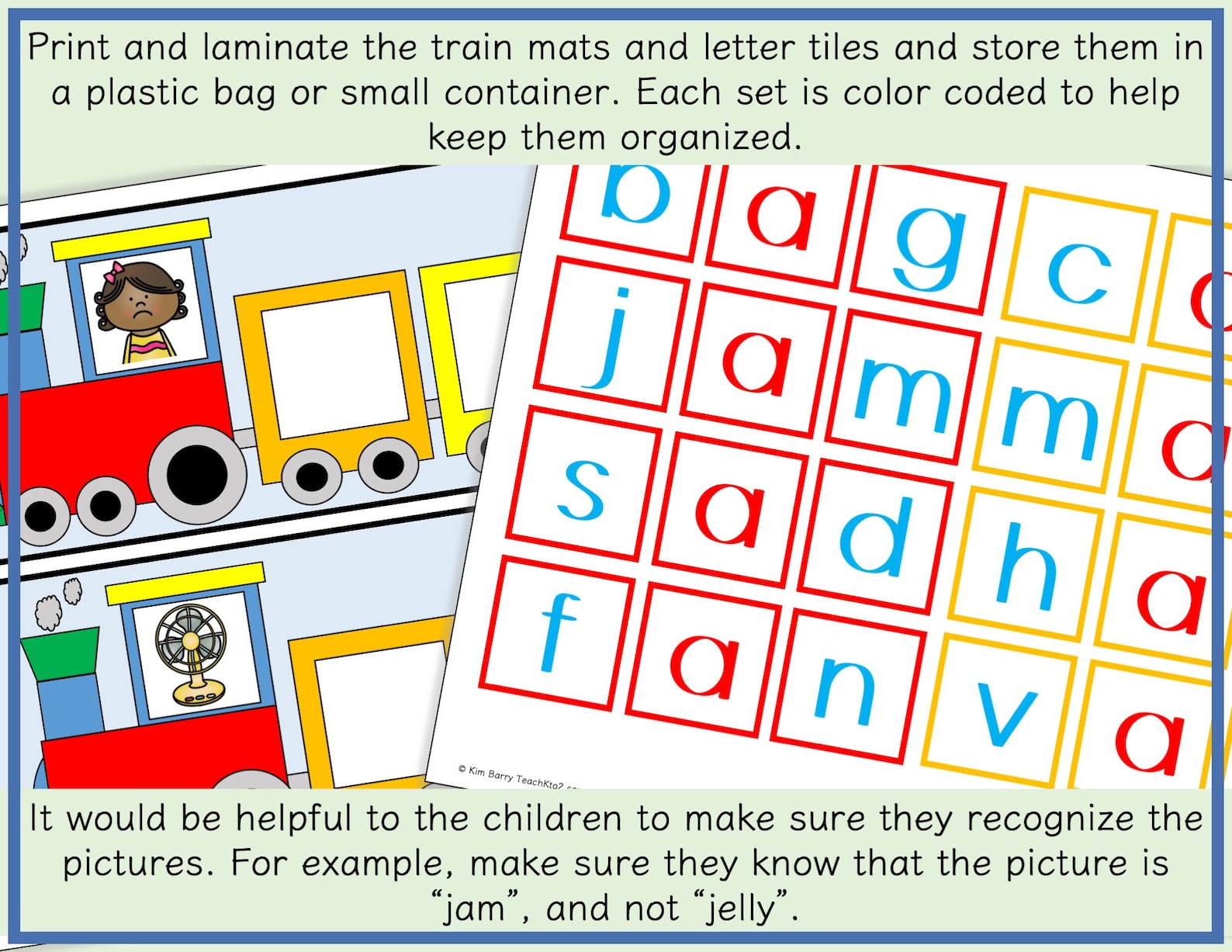 CVC Word Building/cvc Words to Build and Write/digital Download ...