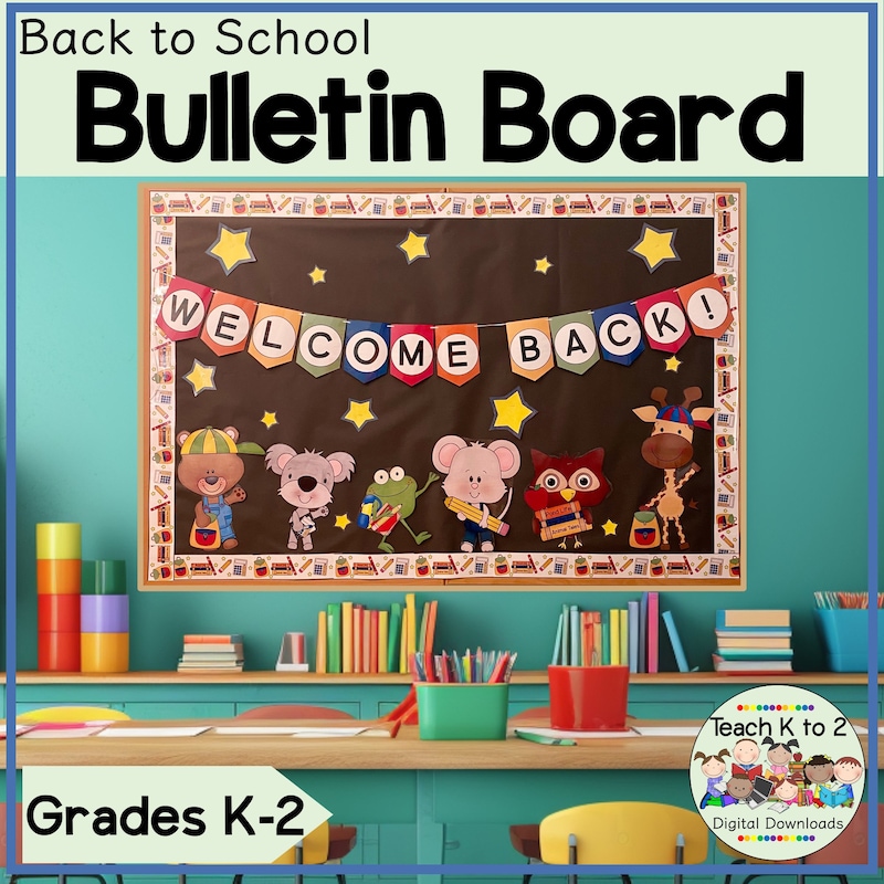 Bulletin Board Set - Etsy