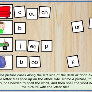 Spell-a Word Vowel Teams/r-controlled Vowels/word Building/spelling ...