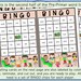 Pre-primer Sight Words BINGO for Kindergarten or First Grade Small ...