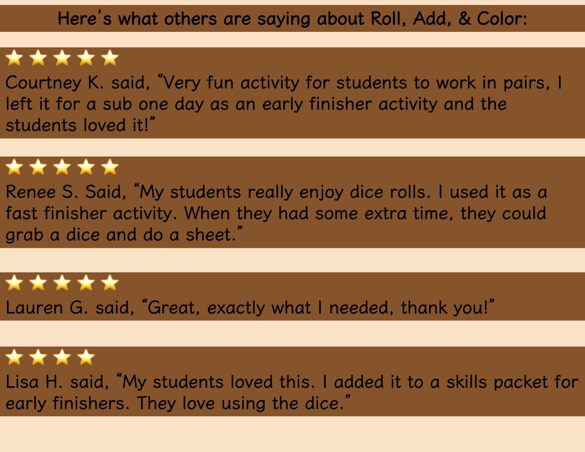 Roll Add and Color Math Dice Game/math (Instant Download) - Etsy