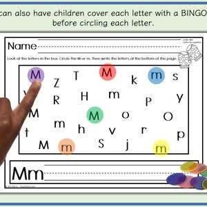 Letter Recognition and Handwriting Practice Worksheets for Preschool ...