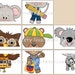 Back to School Bulletin Board Set/animals at School/classroom Decor ...