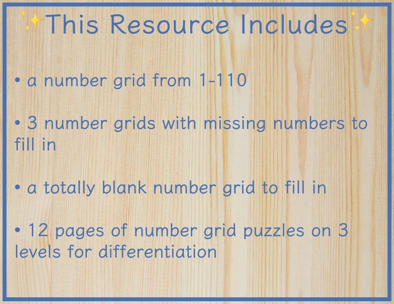 Differentiated Number Grid Puzzles | First or Second Grade | Place ...