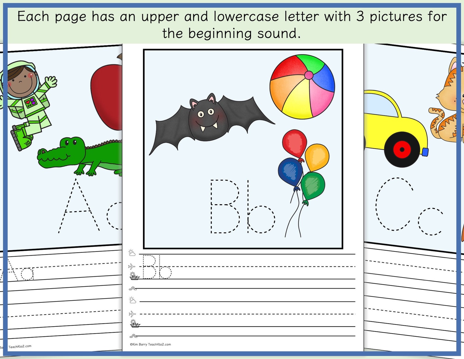 Letter Formation Mats and Worksheets/practice Tracing Letters for ...