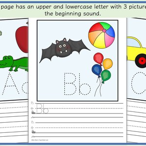 Letter Formation Mats and Worksheets/practice Tracing Letters for ...