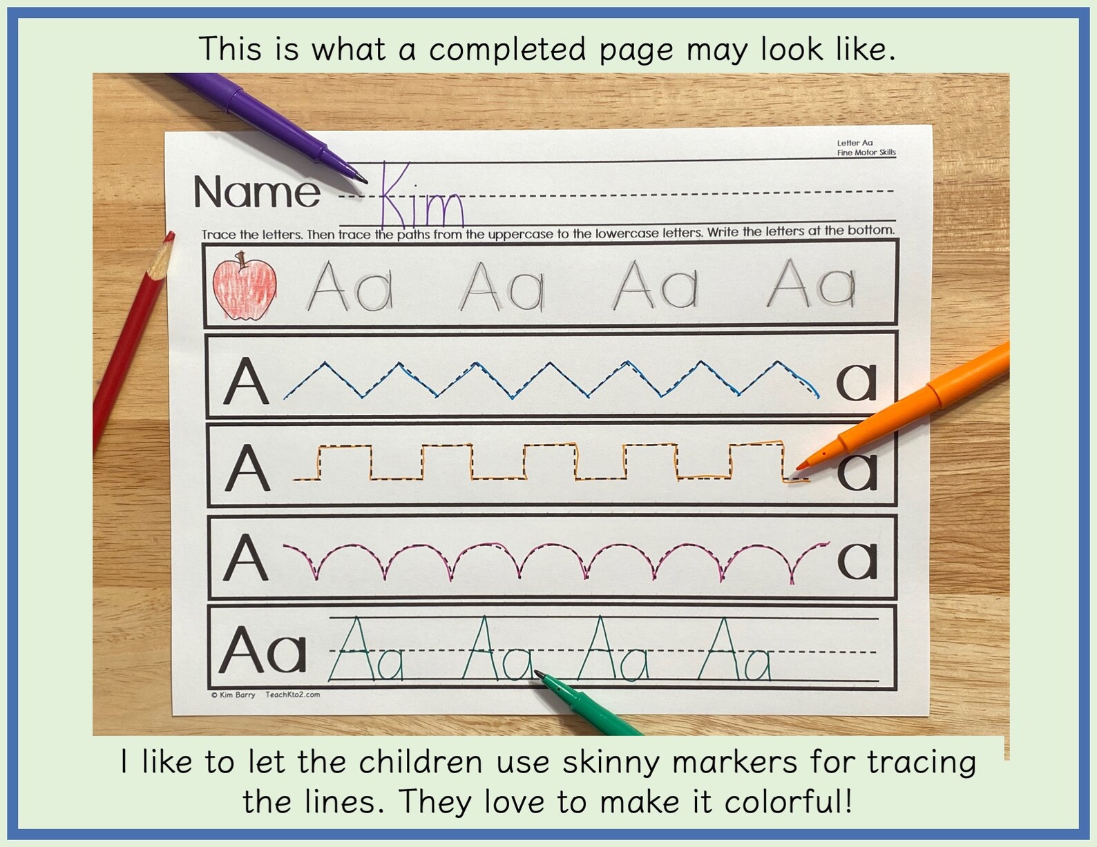 Tracing Lines and Letters Worksheets for Handwriting and Pencil Control ...