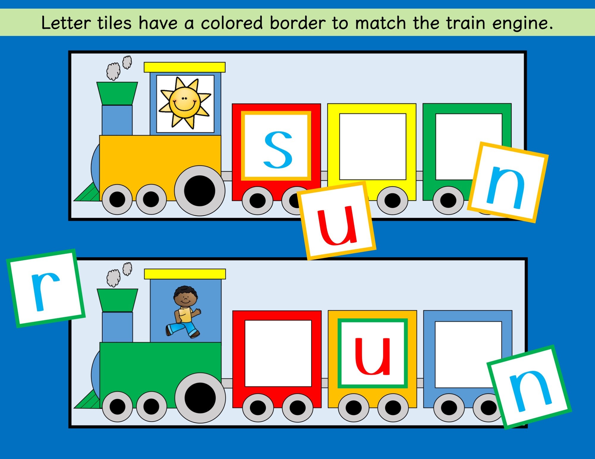 CVC Word Building/cvc Words to Build and Write/digital Download ...