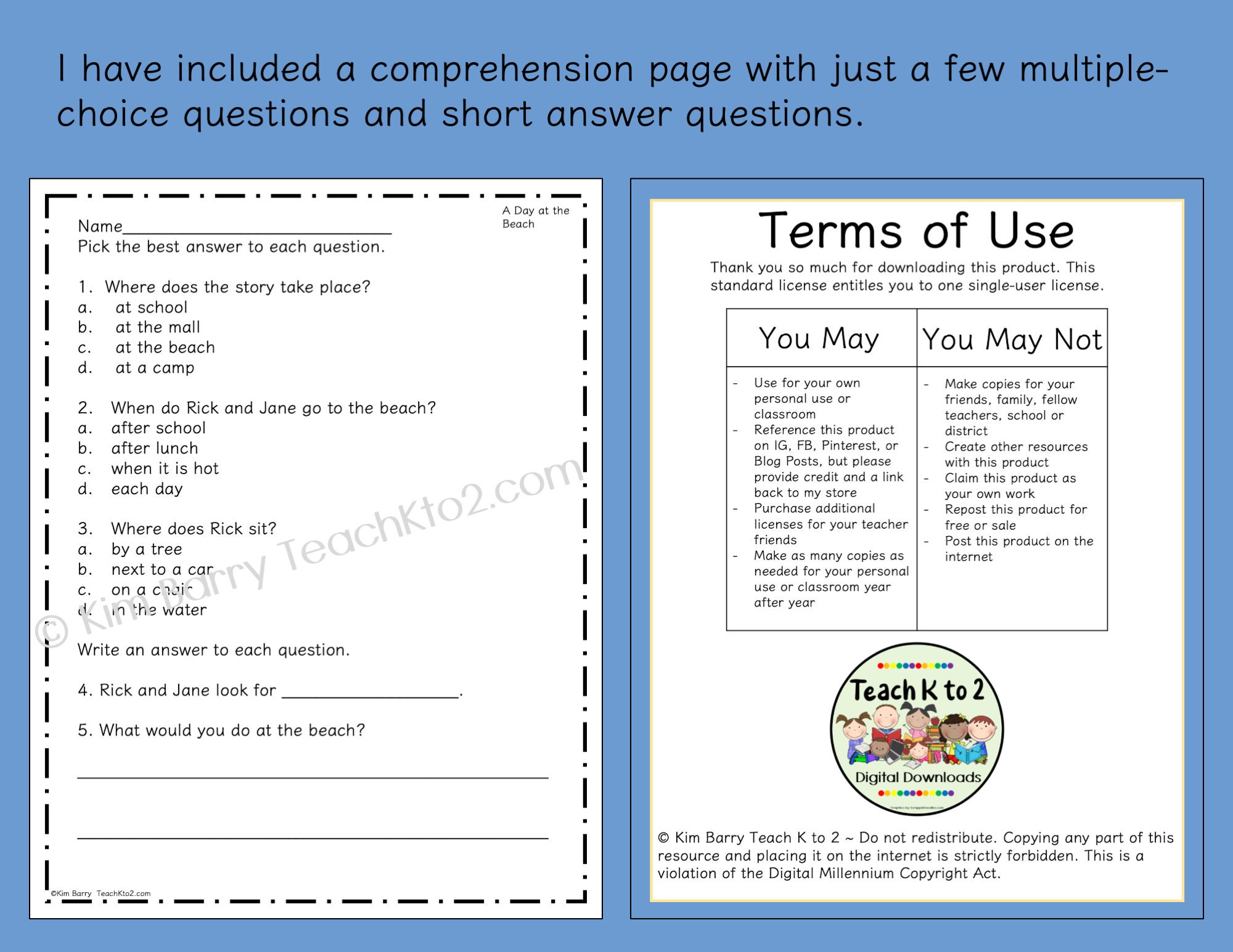 Decodable Story With Sight Words/grade 1 Story/word Find/comprehension ...