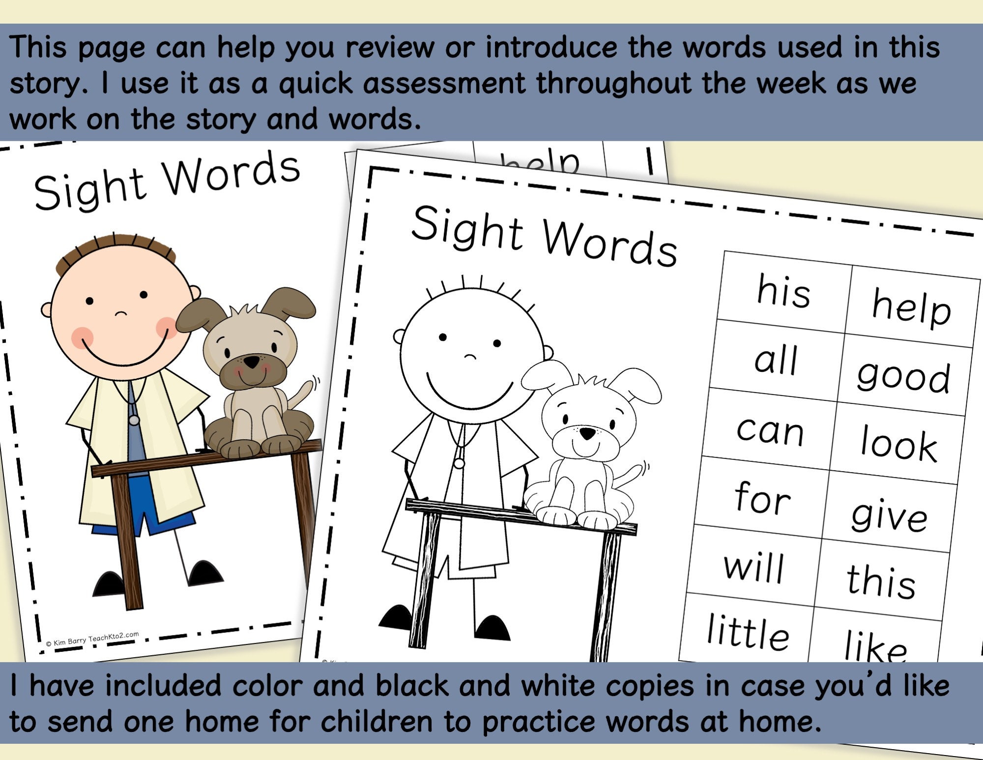 Sight Words Story/decodable Reader/easy Reading for - Etsy Australia