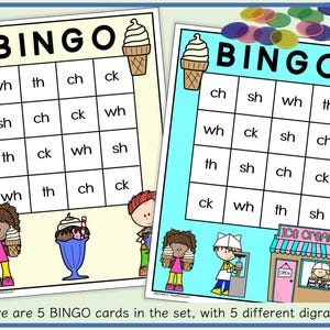 Digraphs Bingo/phonics Game/outer Space Theme/small Group Teacher Led ...