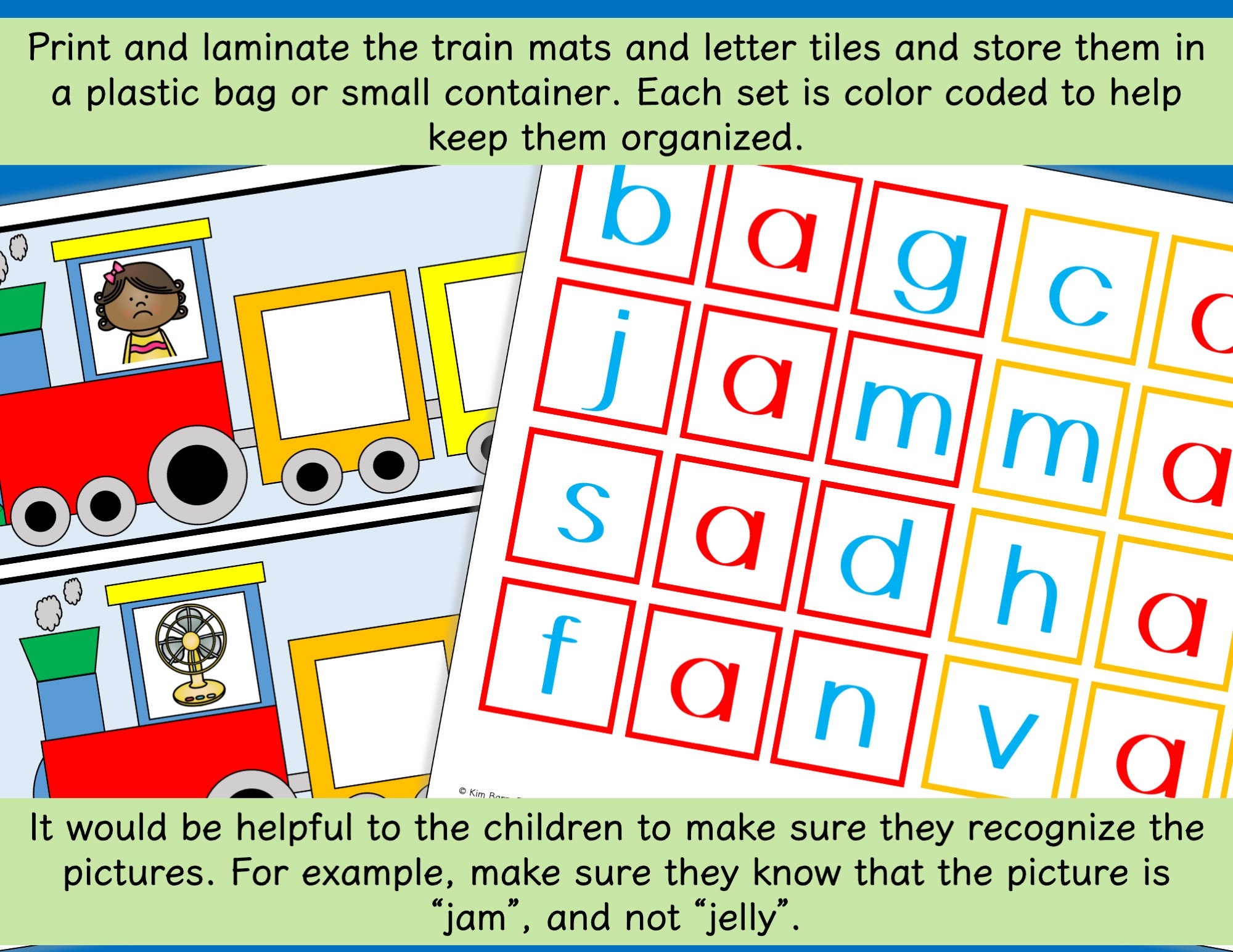 CVC Word Building/cvc Words to Build and Write/digital Download ...