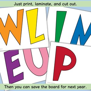 Back to School Bulletin Board Set/a Great New Lineup/classroom - Etsy