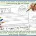 Easter Scrambled Sentences Cut and Paste Writing Activity for First ...