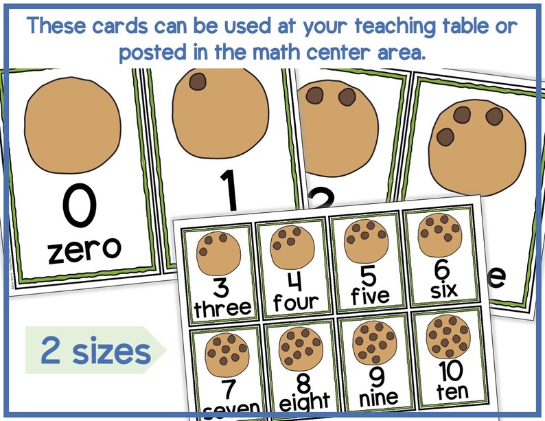 Counting and Writing Numbers 0-10 for Kindergarten Small Group Math ...