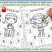 Roll, Add, and Color Christmas Math Dice Game for Kindergarten, First ...
