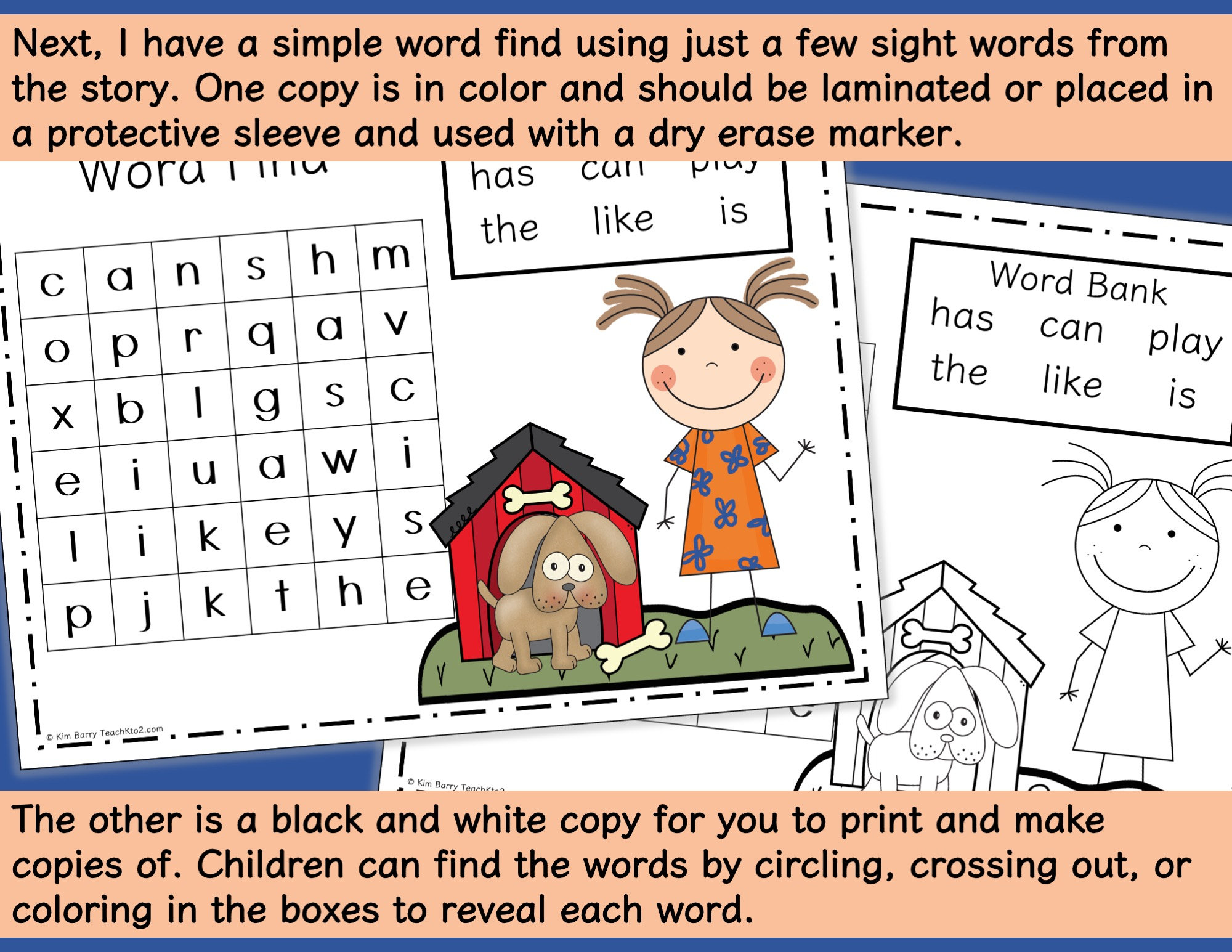 Sight Words Story/decodable Reader/easy Reading for - Etsy