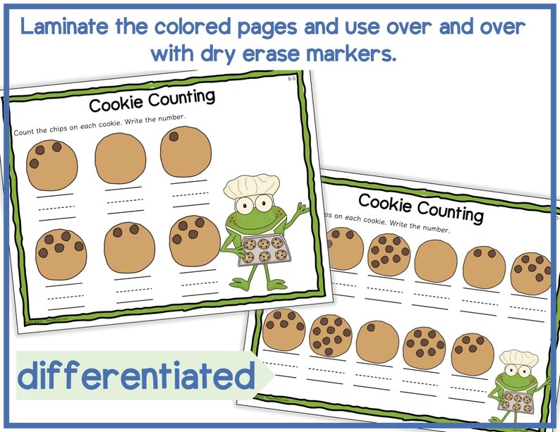 Counting and Writing Numbers 0-10 for Kindergarten Small Group Math ...