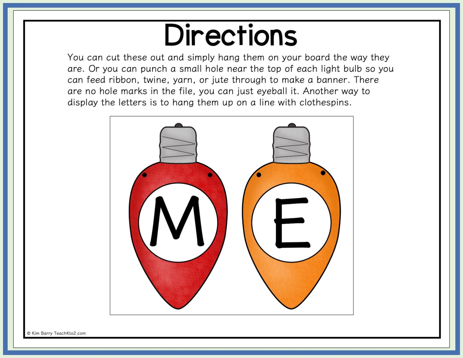 Christmas Penguins Bulletin Board Set/merry & Bright Holiday Decor for ...