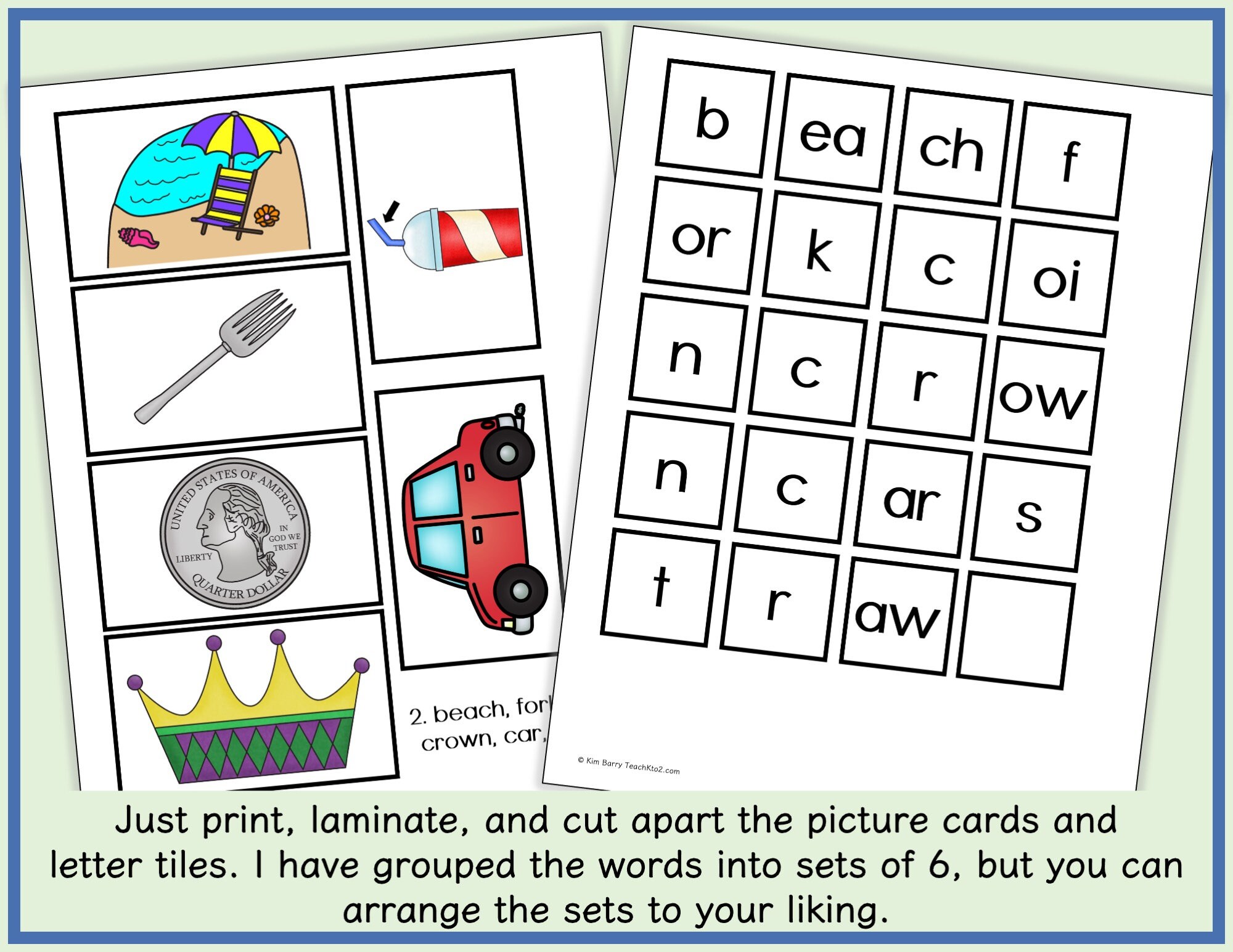 Spell-a Word Vowel Teams/r-controlled Vowels/word Building/spelling ...
