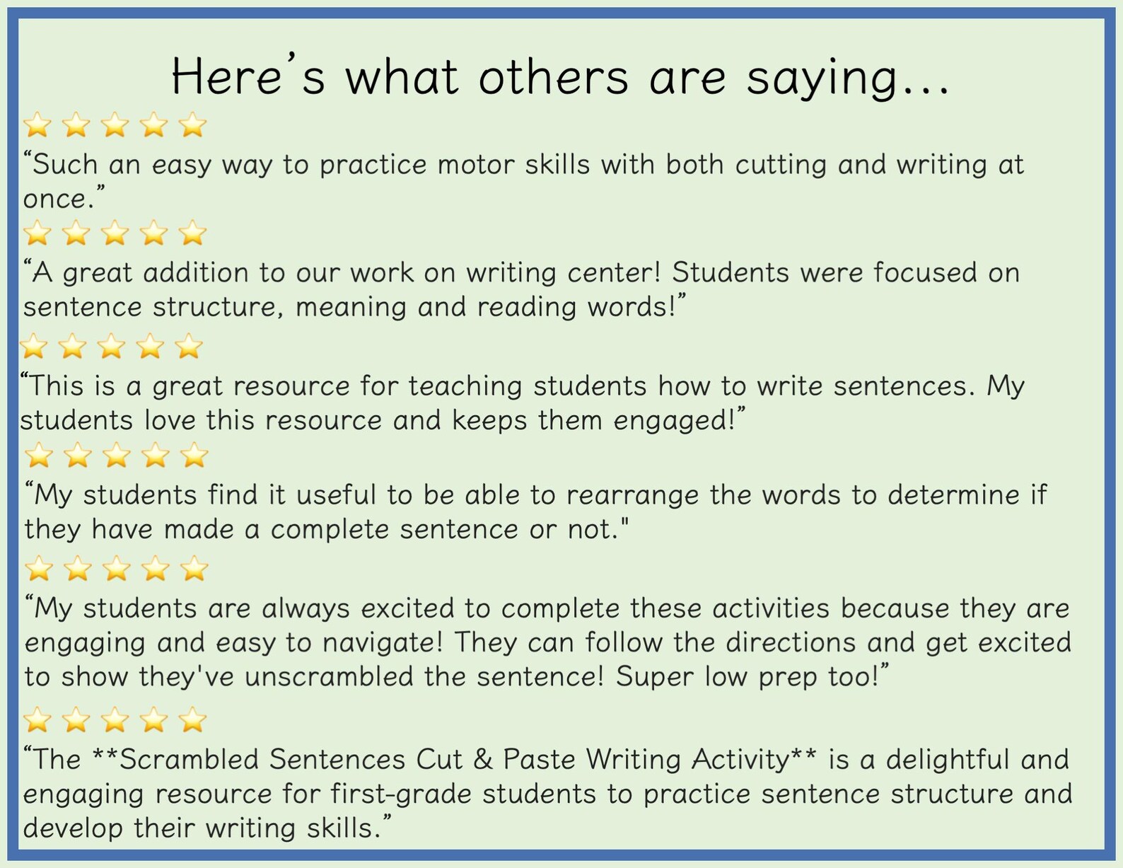 Easter Scrambled Sentences Cut and Paste | Homeschool Writing Fluency ...