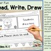 Winter Sentence Writing Worksheets for Kindergarten or First Grade ...