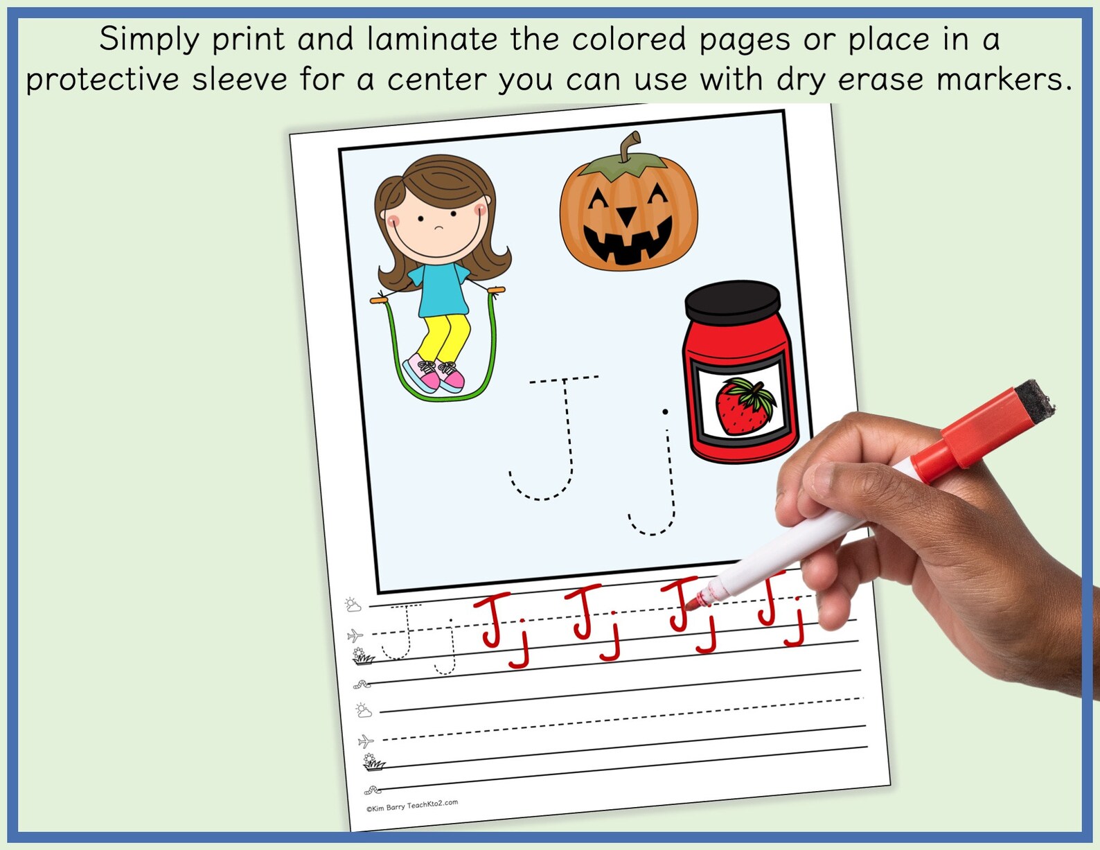 Letter Formation Mats and Worksheets/practice Tracing Letters for ...