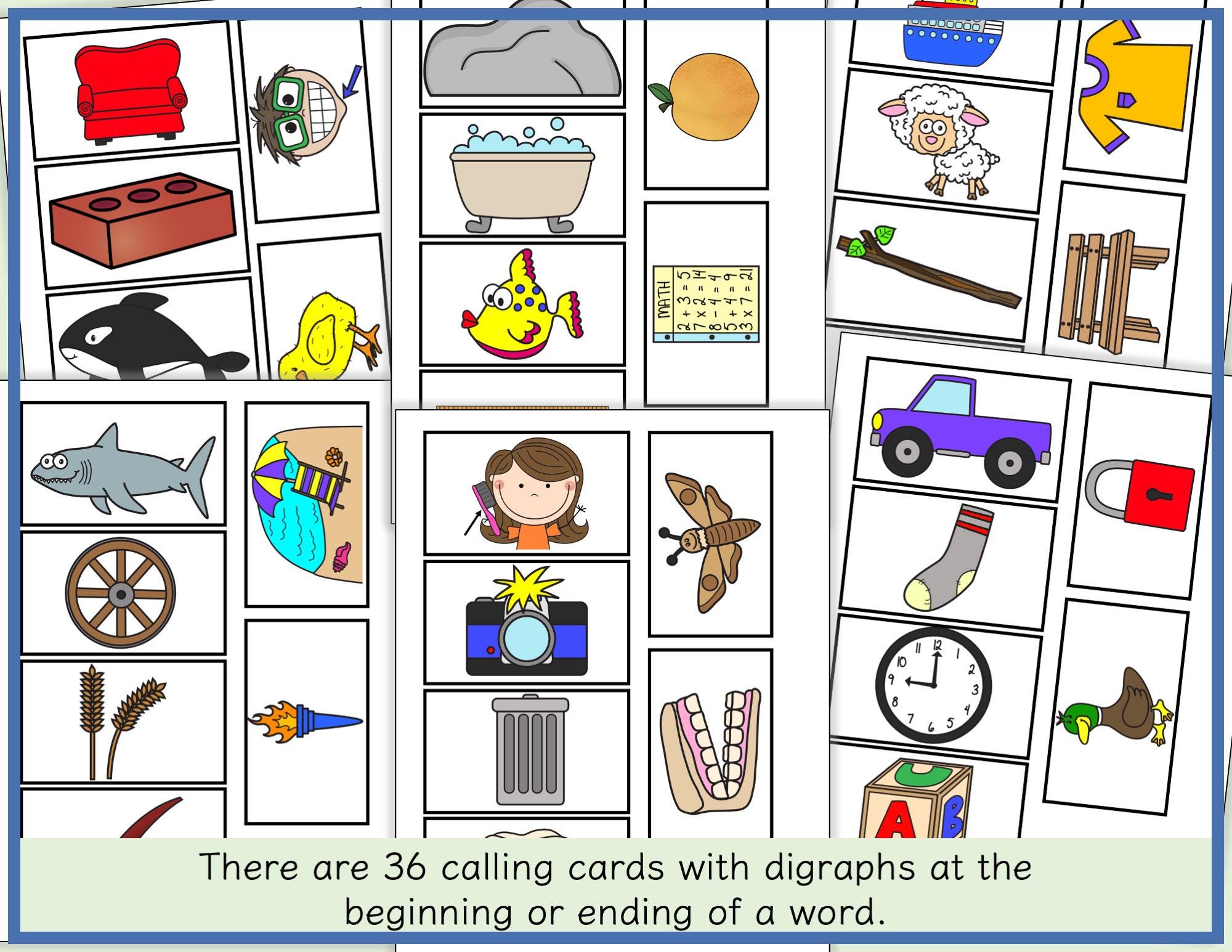 Digraphs Bingo/phonics Game/outer Space Theme/small Group Teacher Led ...
