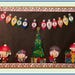 Christmas Animals Bulletin Board Kit/unwrap a Good Book Holiday Decor ...