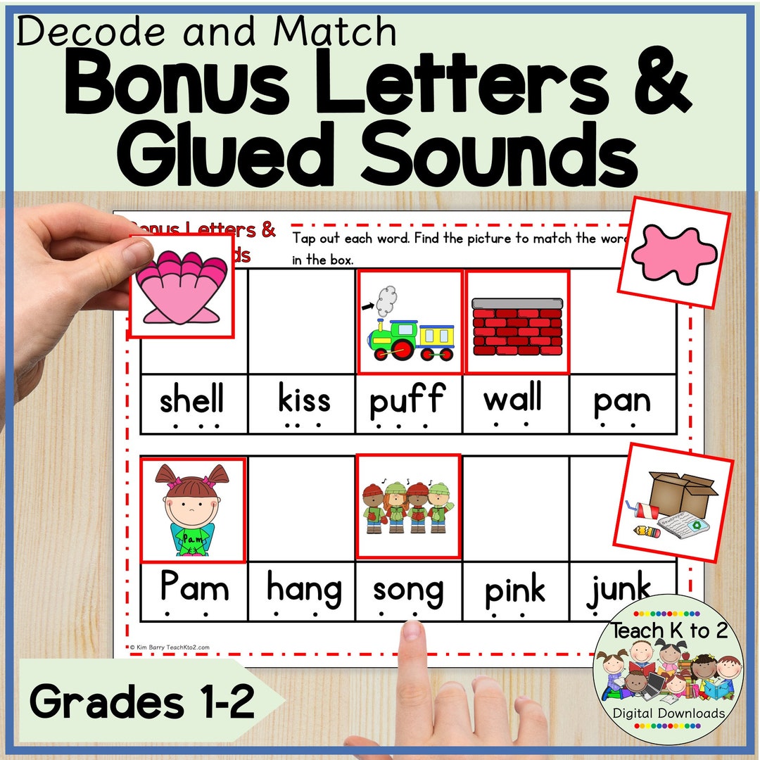 Decoding and Picture Matching Word Mats for Grades1-2 Literacy Centers ...