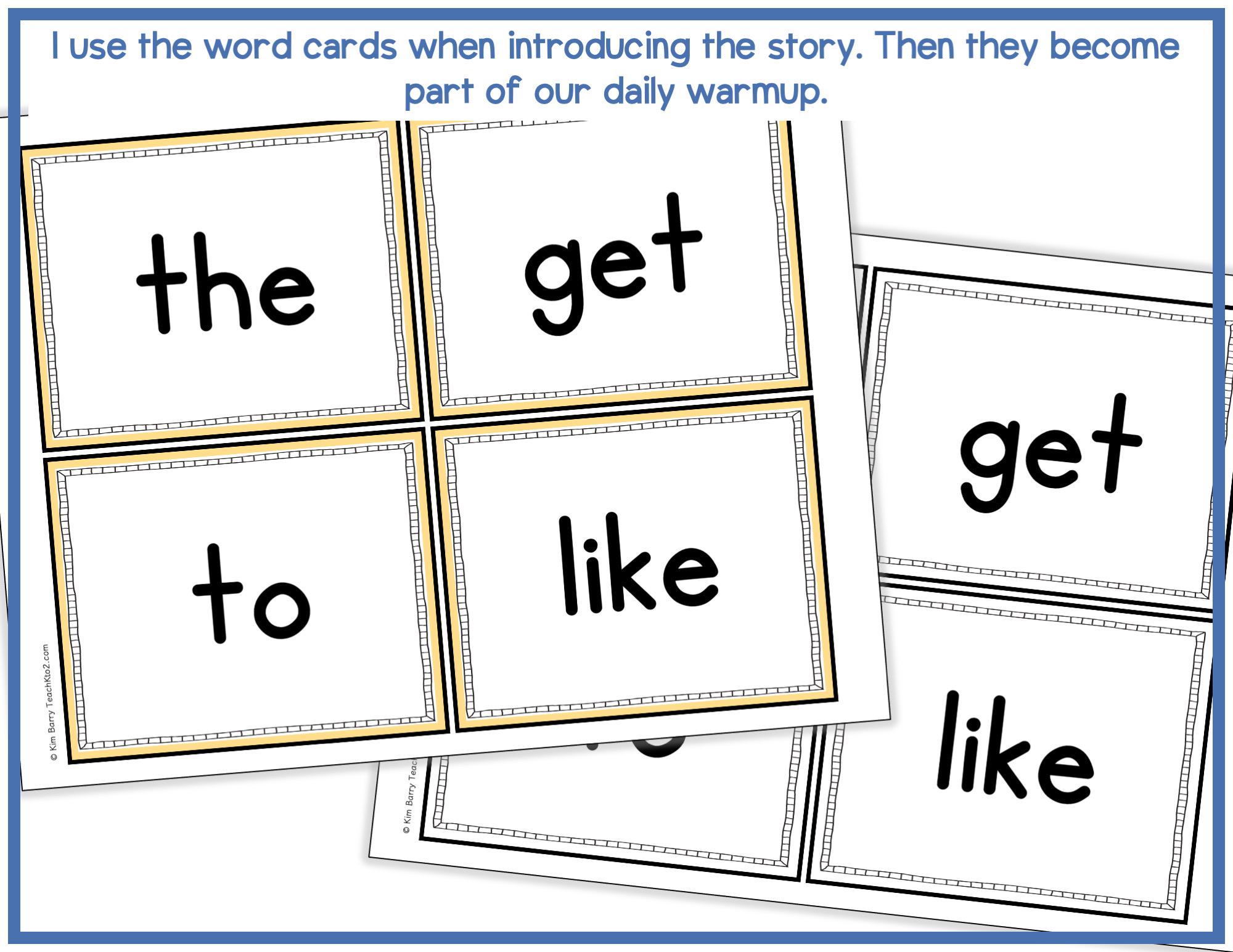 Sight Words Story/decodable Reader/easy Reading for Kindergarten and ...