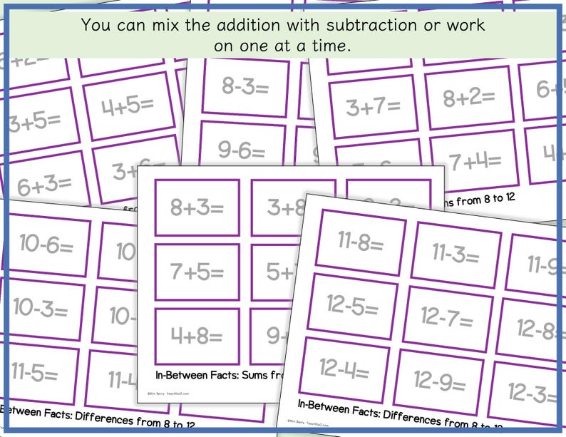 Differentiated Addition and Subtraction Christmas Board Games for First ...