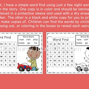 Sight Words Story/decodable Reader/easy Reading for - Etsy