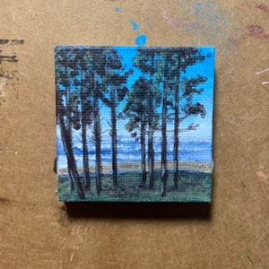 Mini Custom Acrylic Painting Custom Tiny Paintings, Miniature Painting ...