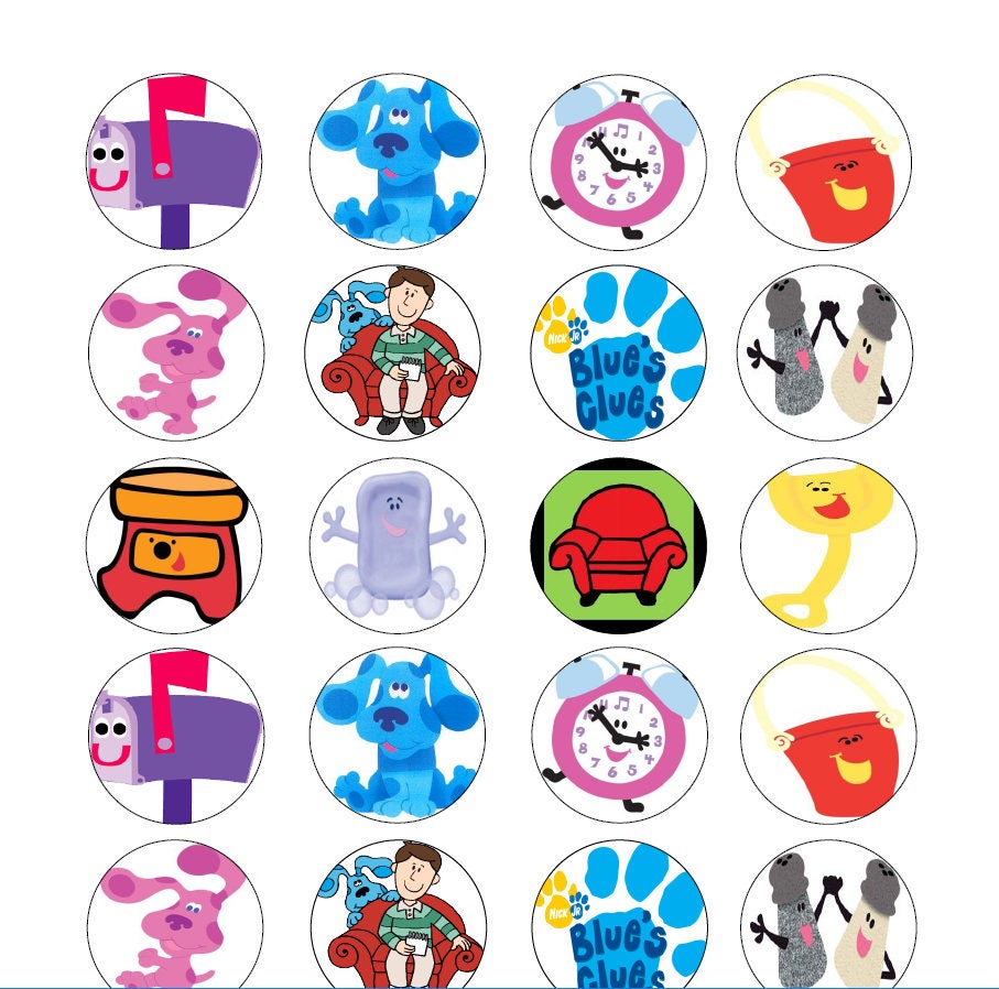 Blues Clues Edible Cake Topper Or Cupcake Topper Strips In 2020 Porn Sex Picture