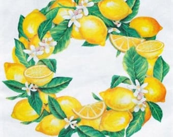 Lemon Garden Flag | Etsy