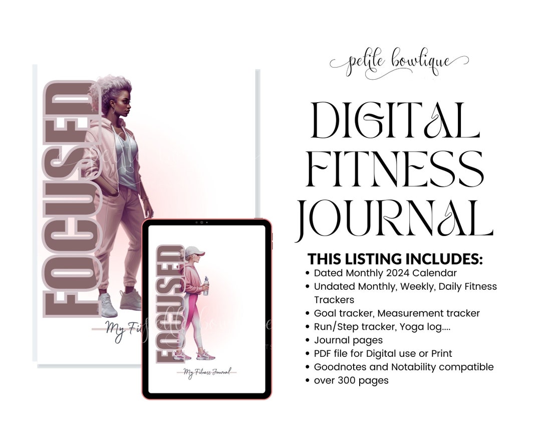 Digital Planner | Digital Fitness Journal, Fitness Planner | Goodnotes ...