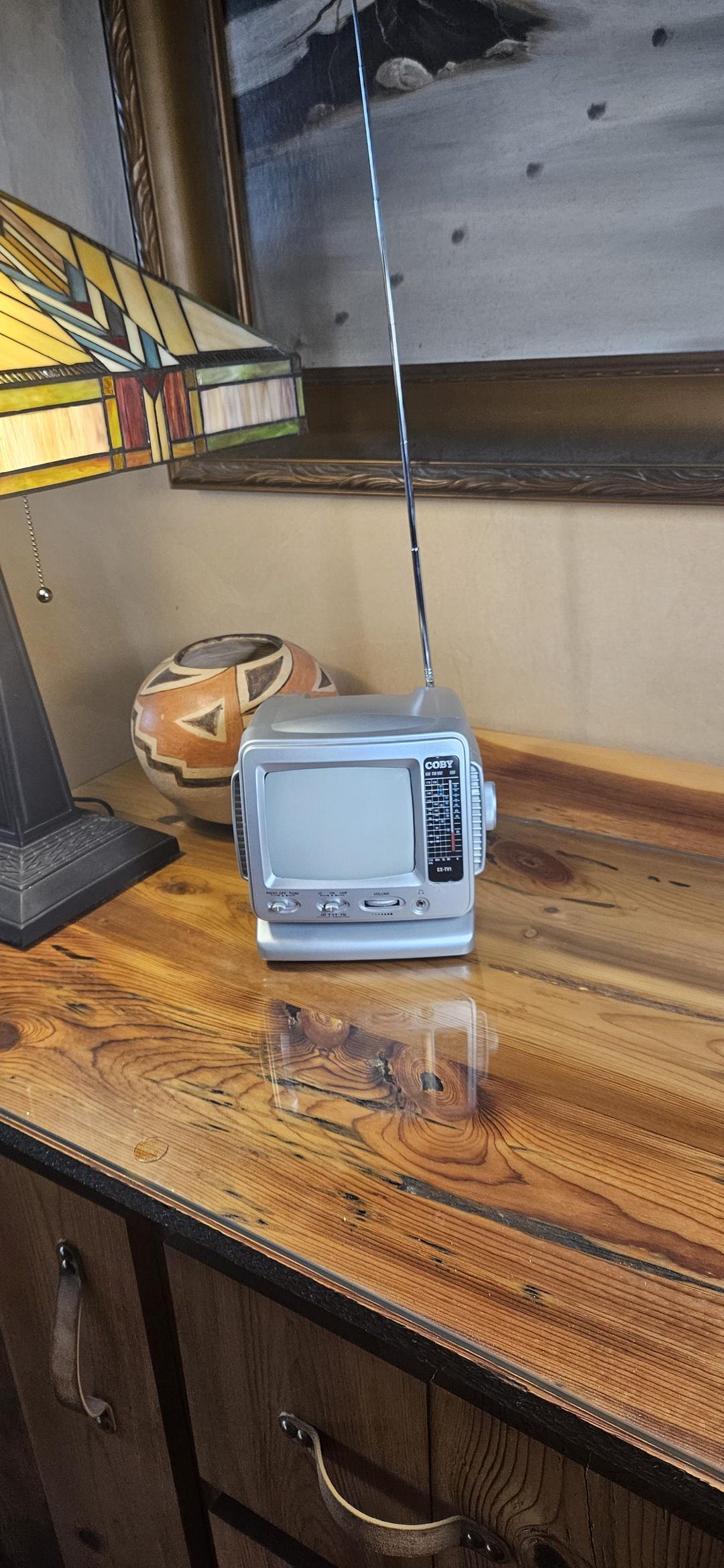 5-inch Screen Coby TV Plus AM/FM Radio~works~great Shape - Etsy