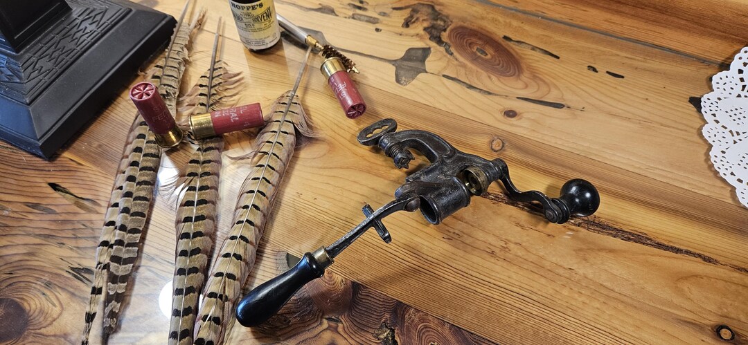 Rare Shotgun Shell Reloading Crimping Tool-1920's, Beautiful Hunting ...