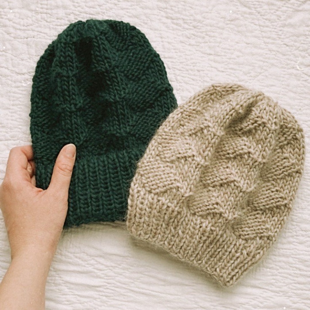 The Chess Pie Hat Knitting Pattern - Etsy