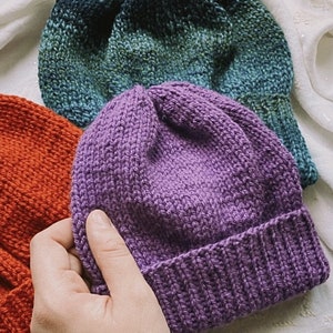 The Baxter Beanie Knitting Pattern - Etsy