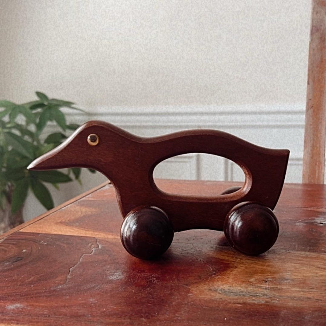 Vintage Wooden Duck Massager - Etsy
