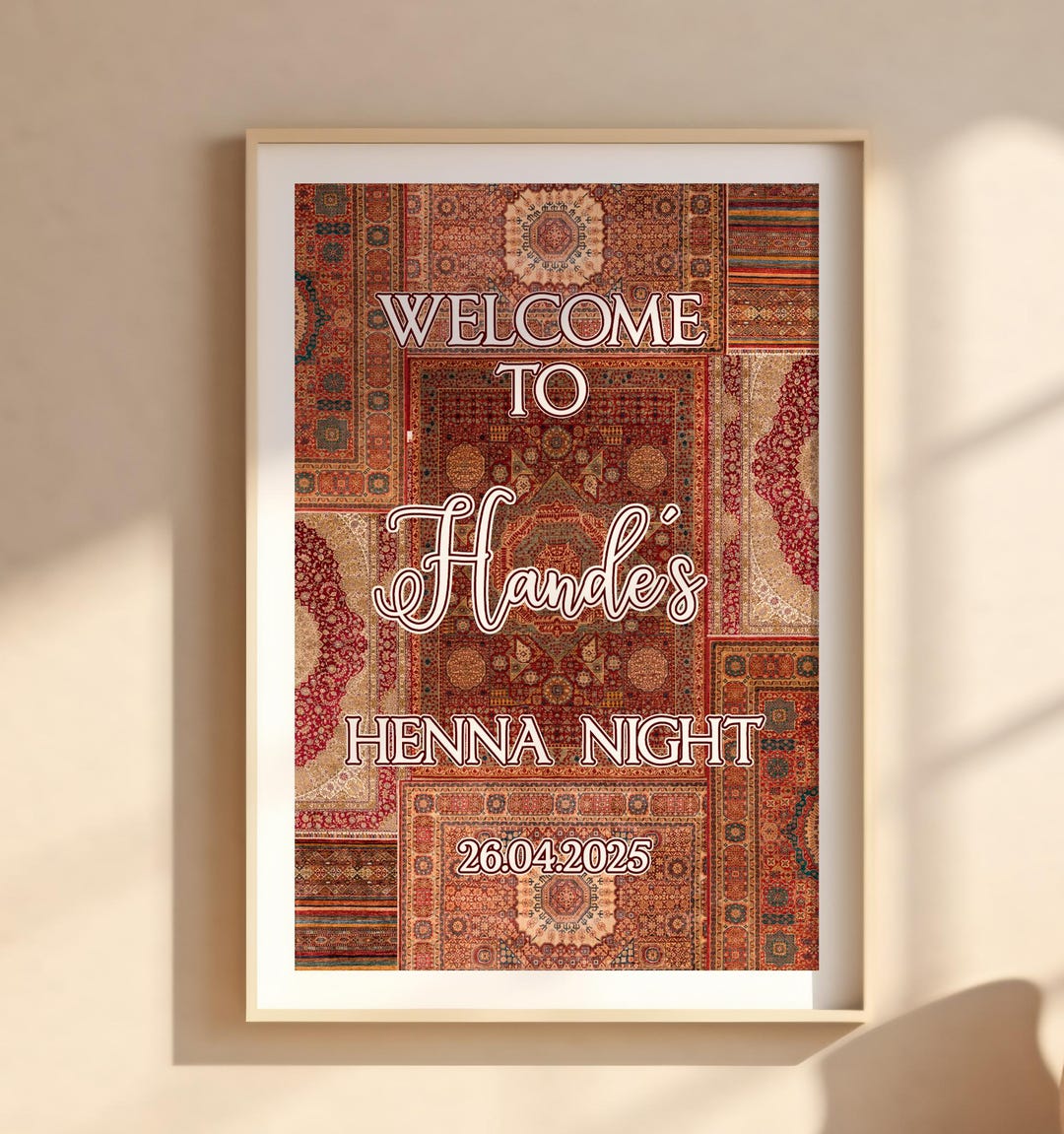 Islamic Poster, Henna Party Invitation, Islamic Murals, Henna Night ...
