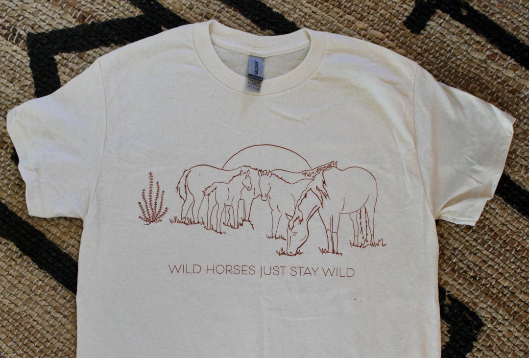 Wild Horses T-shirt - Etsy
